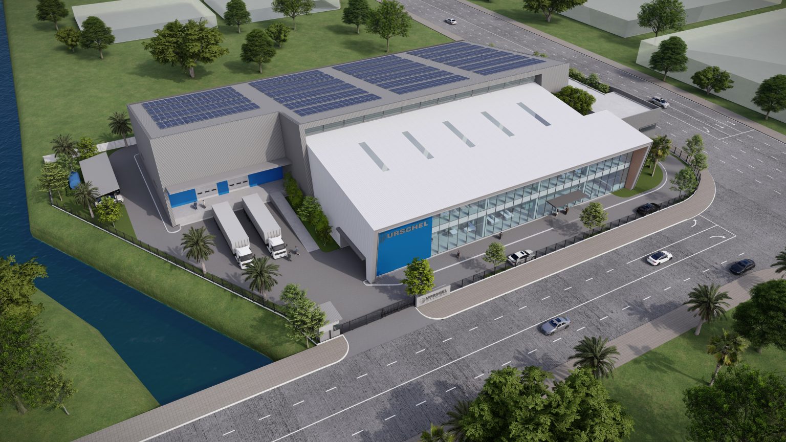 URSCHEL GREENFIELD NEW FACTORY, SAMUTSAKHON, THAILAND – Virtuarch