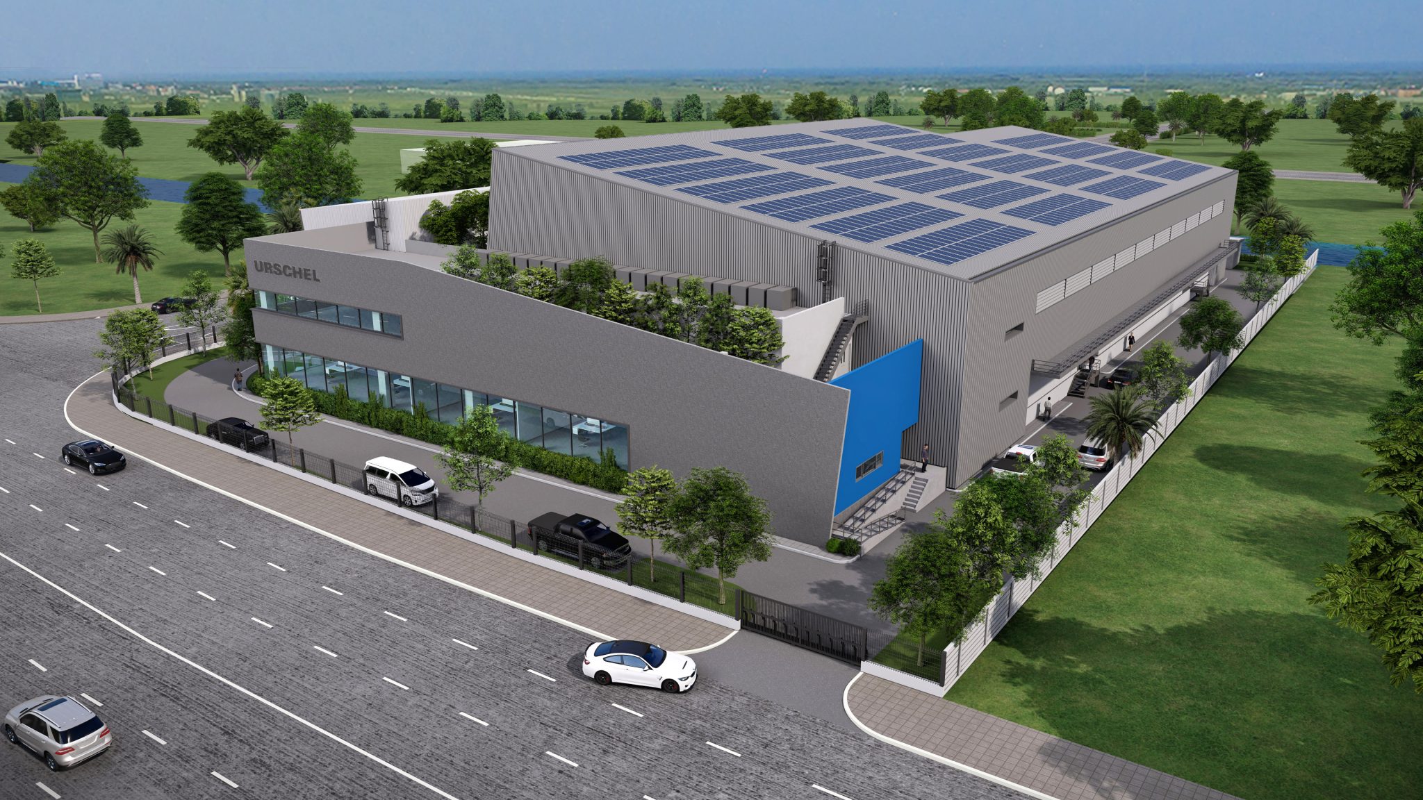 URSCHEL GREENFIELD NEW FACTORY, SAMUTSAKHON, THAILAND – Virtuarch